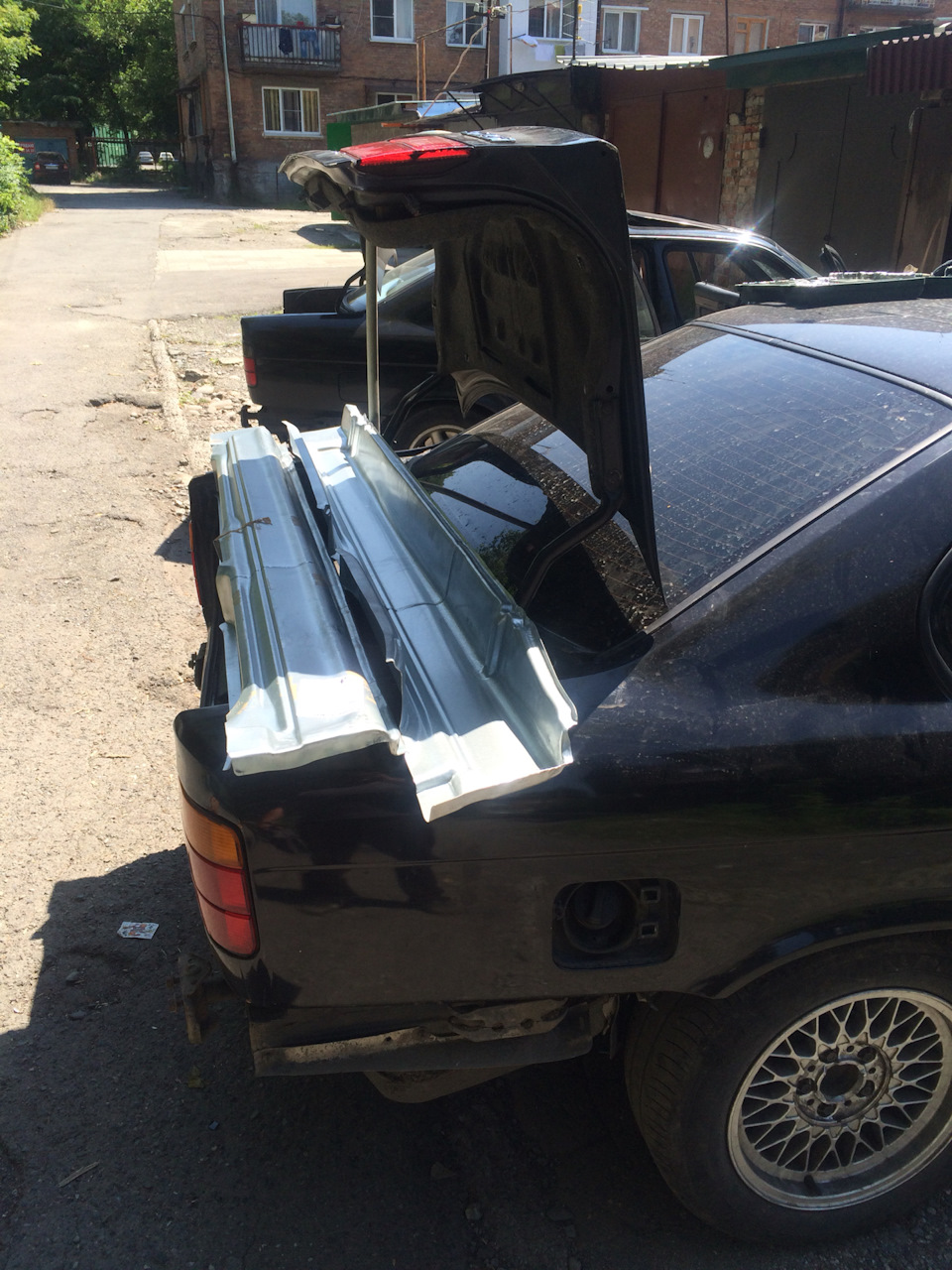 Поддомкратники — BMW 5 series (E34), 2,5 л, 1995 года | своими руками ...