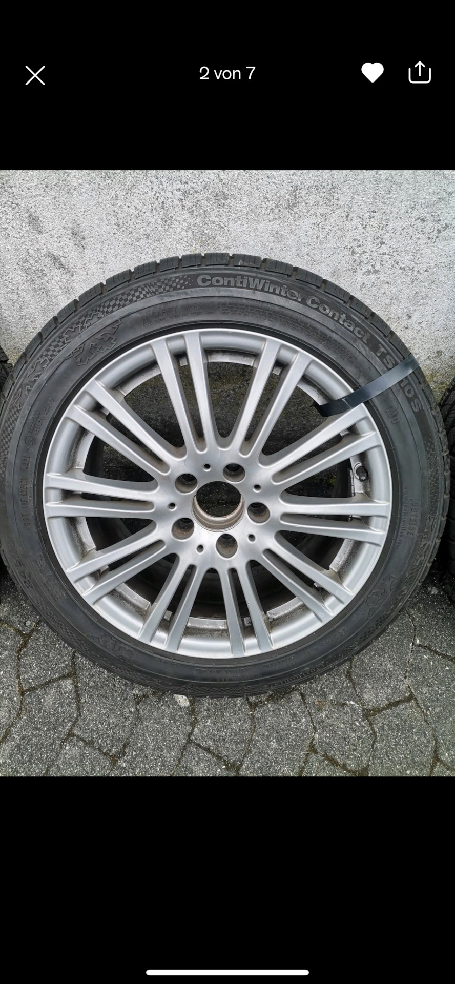 Колёса на зиму — Mercedes-Benz E-class (W212), 1,8 л, 2010 года ...