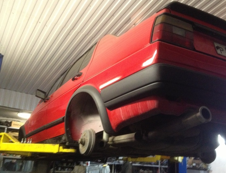 Rusty stop.) — Volkswagen Jetta II, 1,8 л, 1987 года | визит на сервис ...