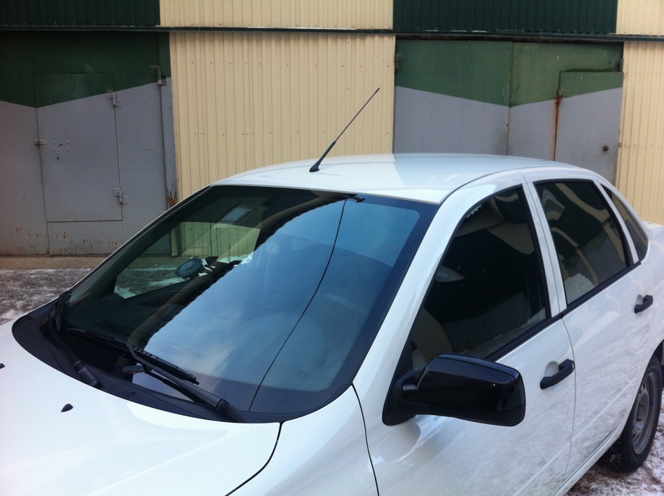 Тонировка — Lada Гранта (1G), 1,6 л, 2012 года | тюнинг | DRIVE2