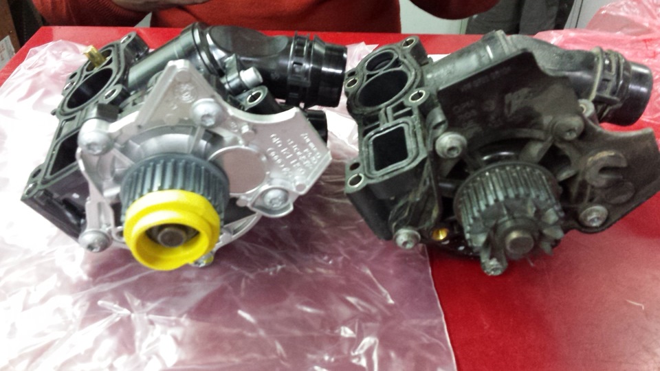 Помпа часть 2 06H 121 026 DC — Volkswagen Passat B6, 1,8 л, 2008 года ...