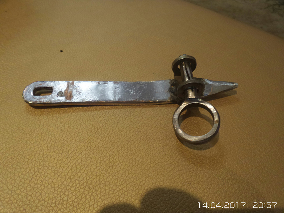 Самодельное приспособление для затяжки ленточных хомутов ШРУС, РЕЙКА ...