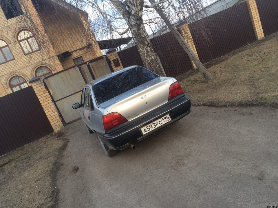 Красная пленка на фары и колпаки — Daewoo Nexia (2G), 1,5 л, 2000 года ...
