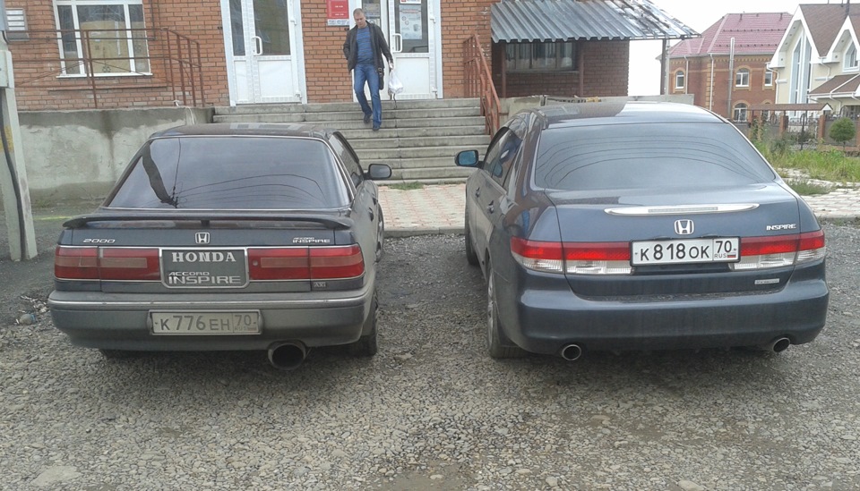 Отец и внук) — Honda Inspire (CB5, CC2, CC3), 2 л, 1991 года | фотография | DRIVE2