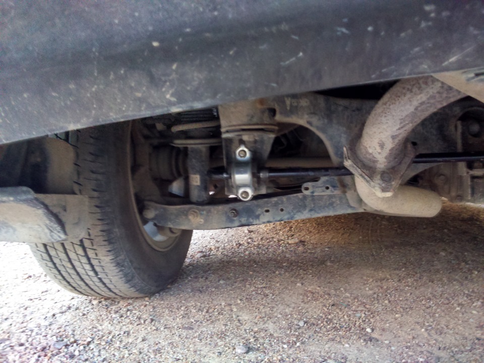 Установил задний стабилизатор. — Subaru Impreza (GE/GH), 1,5 л, 2010 ...