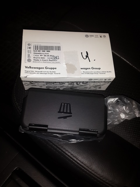 5JA8613699B9 Мусорное ведро, чёрный satinschwarz VAG | Запчасти на DRIVE2