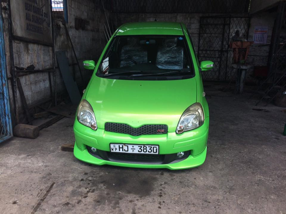 Vitz RS Green — DRIVE2