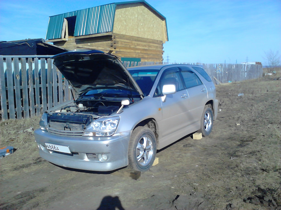 Отремонтировал дросель… — Toyota Harrier (1G), 2,4 л, 2001 года ...