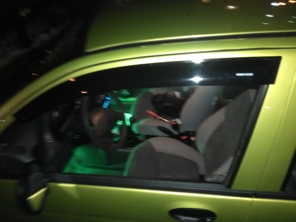 Дефлекторы дверей — Daewoo Matiz (M100/M150), 0,8 л, 2012 года ...