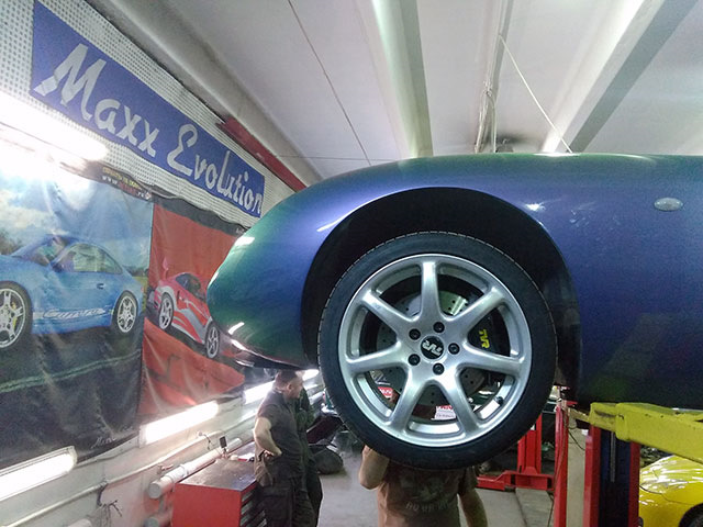 А вместо сердца — пламенный SPEED SIX — TVR Tuscan S (SWORDFISH), 4 л ...