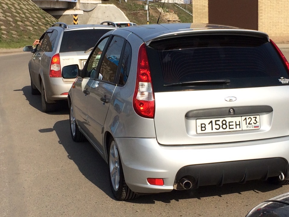 Ну вот и переобулись — Lada Калина Спорт (1G), 1,4 л, 2012 года ...
