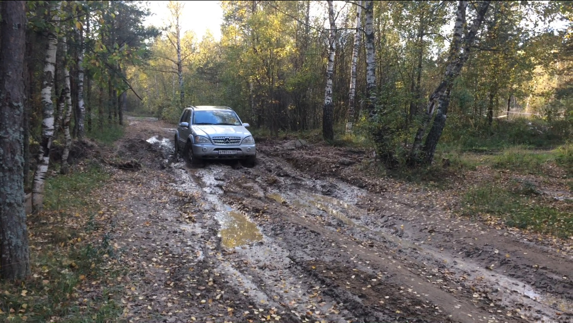 Off Road light ML55AMG — Mercedes-Benz ML 55 AMG (W163), 5,4 л, 2003 ...