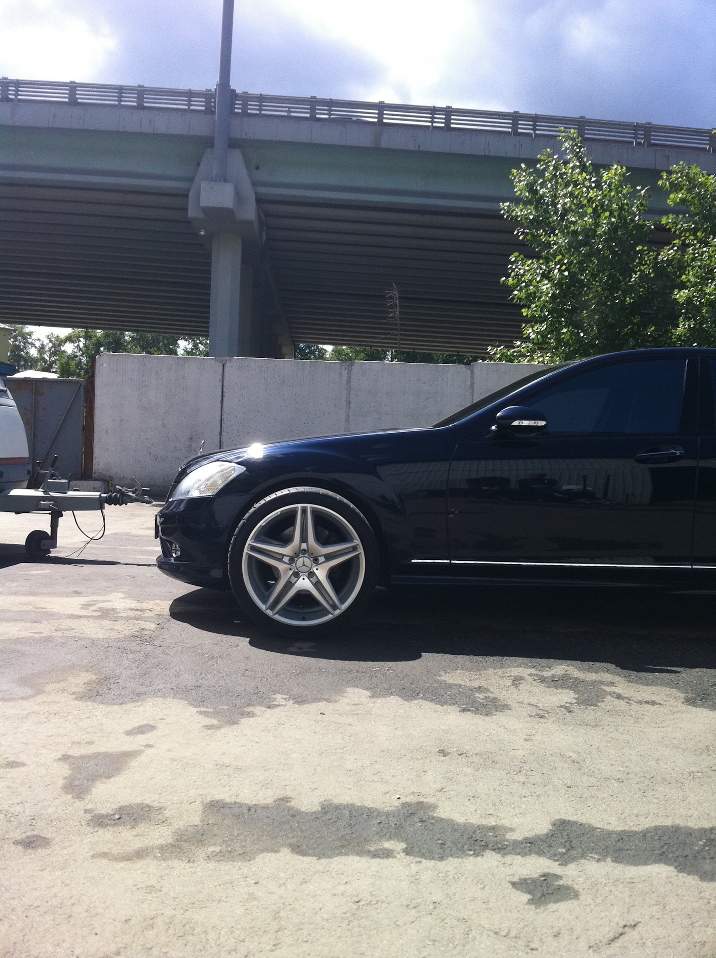 выбор дисков на 221 — Mercedes-Benz S-Class (W221), 5 л, 2008 года ...