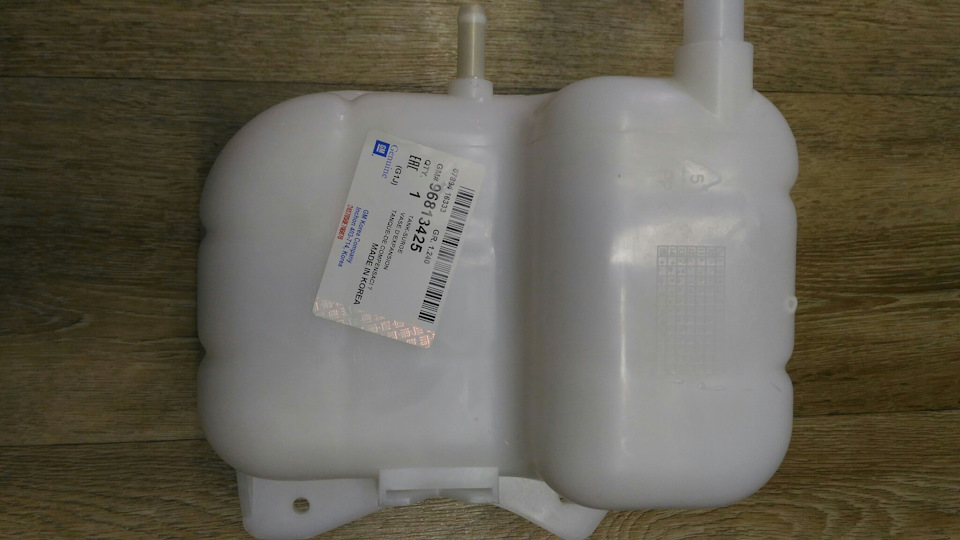 96813425 Бачок расширительный радиатора / Chevrolet Lacetti, Nubira 05 ...