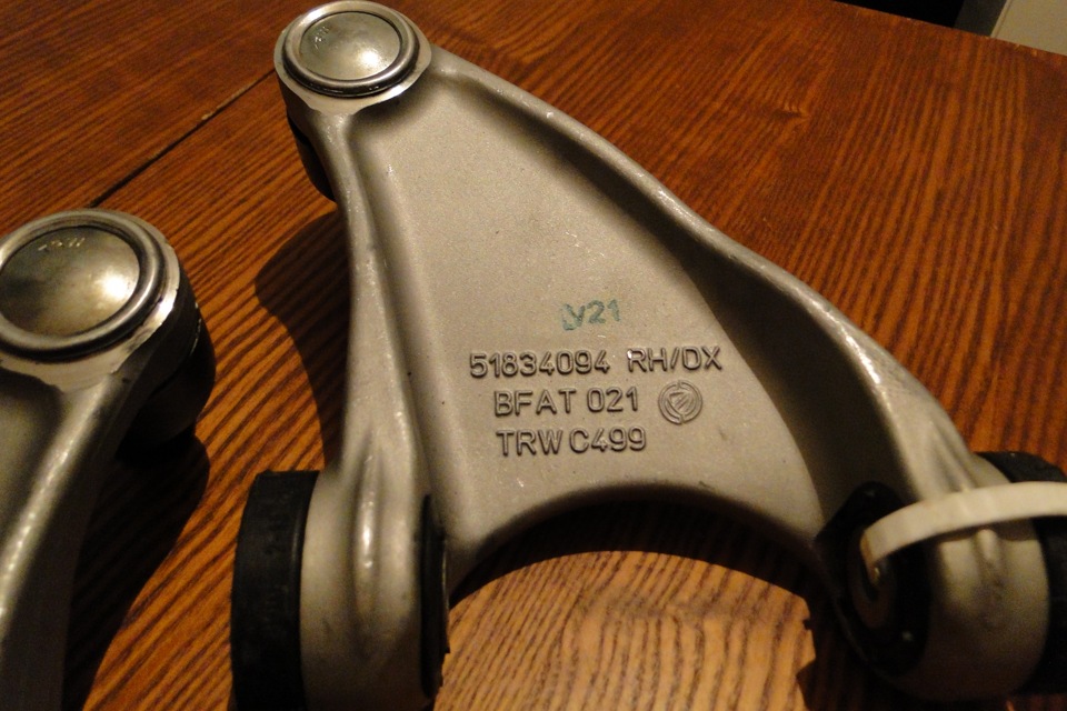 51834094 Рычаг подвески FIAT ALFA LANCIA | Запчасти на DRIVE2