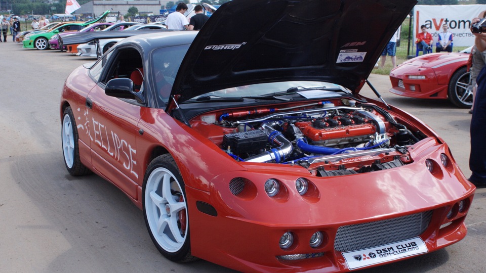 Mitsubishi Eclipse (2G) 2.0 бензиновый 1997 | "Urban Dragster" на DRIVE2