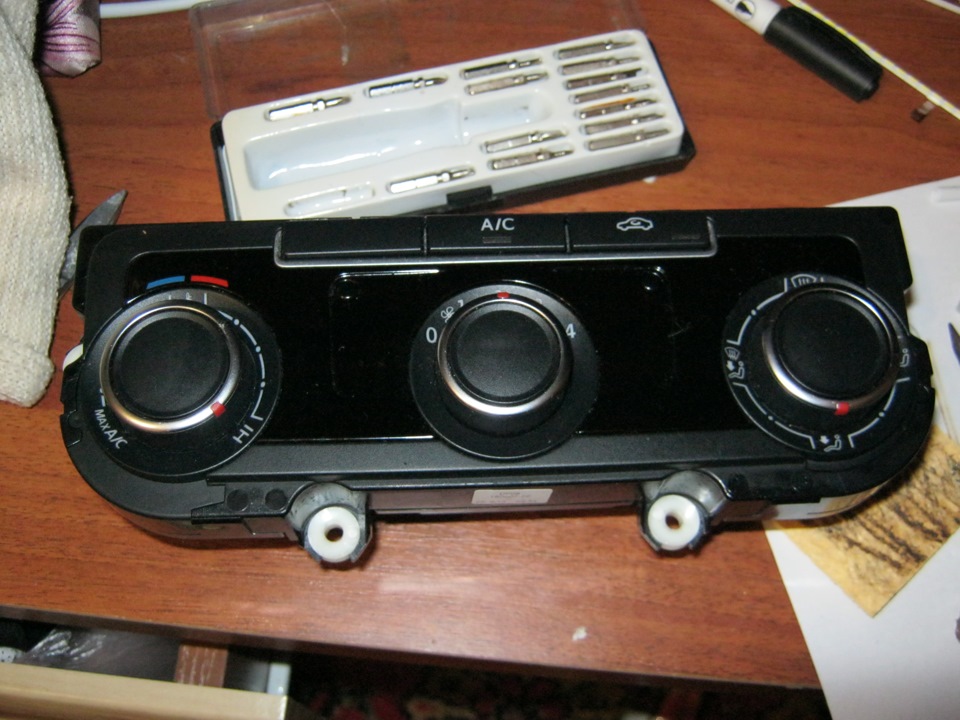 продолжение темы смены подсветки — Volkswagen Caddy (3G), 1,6 л, 2013 ...