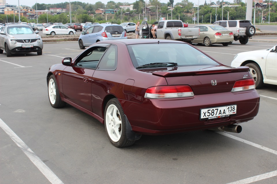 После мойки — Honda Prelude (BB5/BB6/BB7/BB8/BB9), 2,2 л, 1997 года ...
