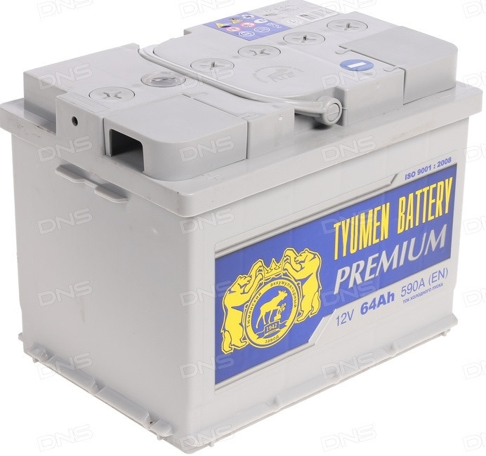 Tyumen Battery Premium 64Ah стартовый ток 590 А (EN) — Citroen C4 (1G ...