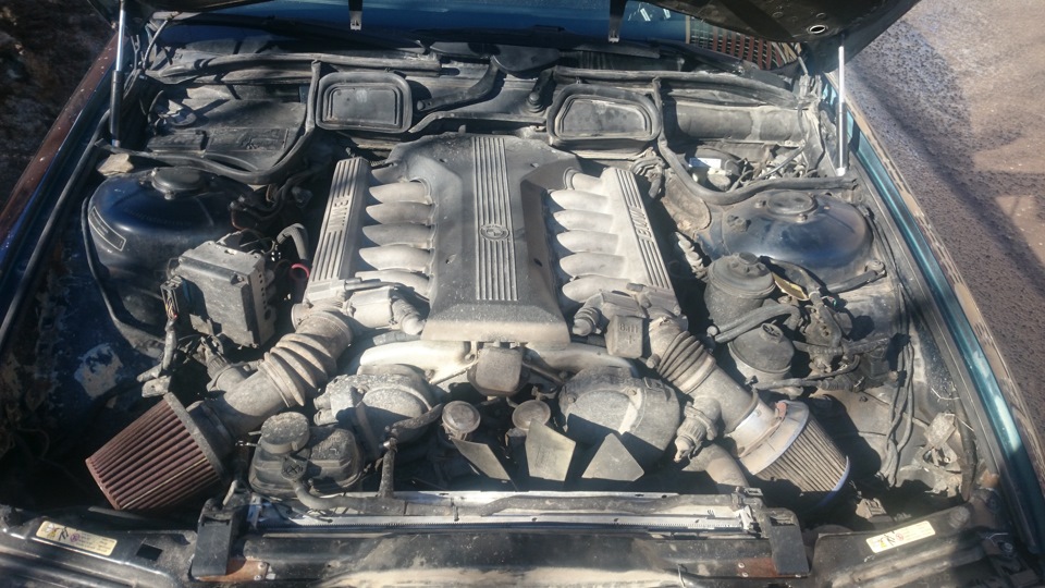 фотокарточка и киноленточка V12 — BMW 7 series (E38), 5,4 л, 1999 года ...