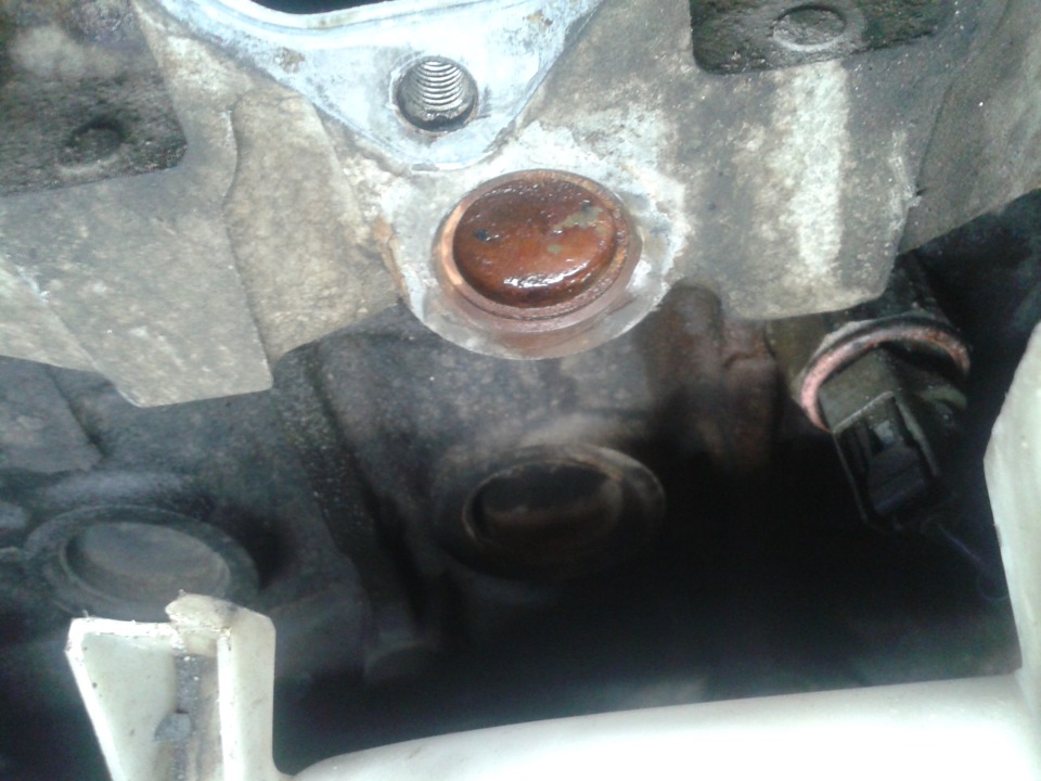 Течь атифриза. — Toyota Carib (111), 1,8 л, 1997 года | своими руками ...