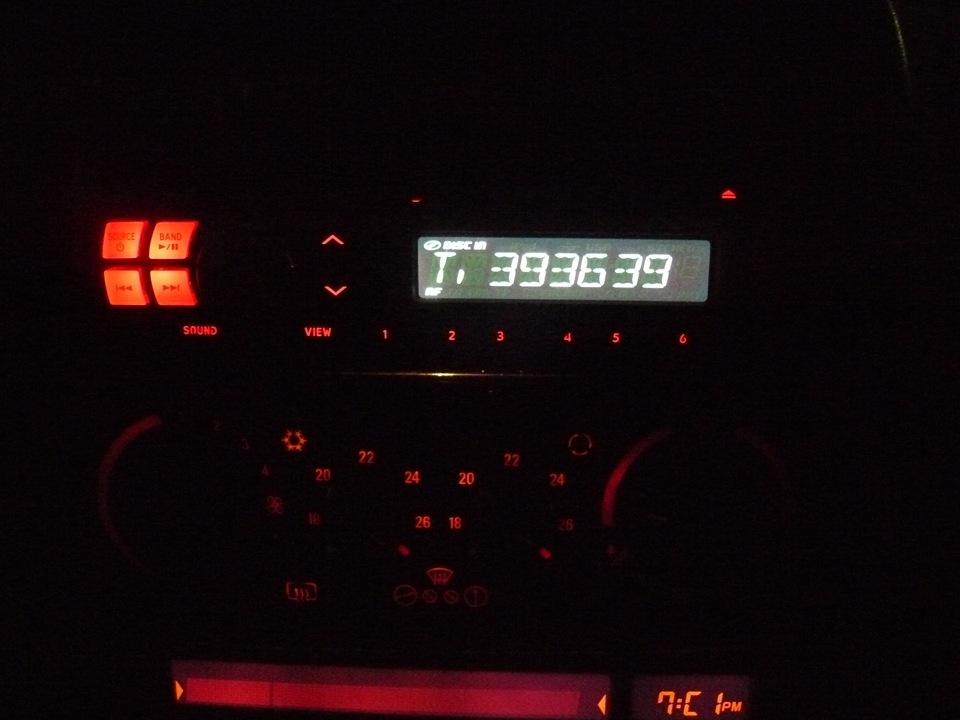 8. Магнитола ALPINE CDE-120 RR — BMW 3 series (E36), 2,5 л, 1994 года ...