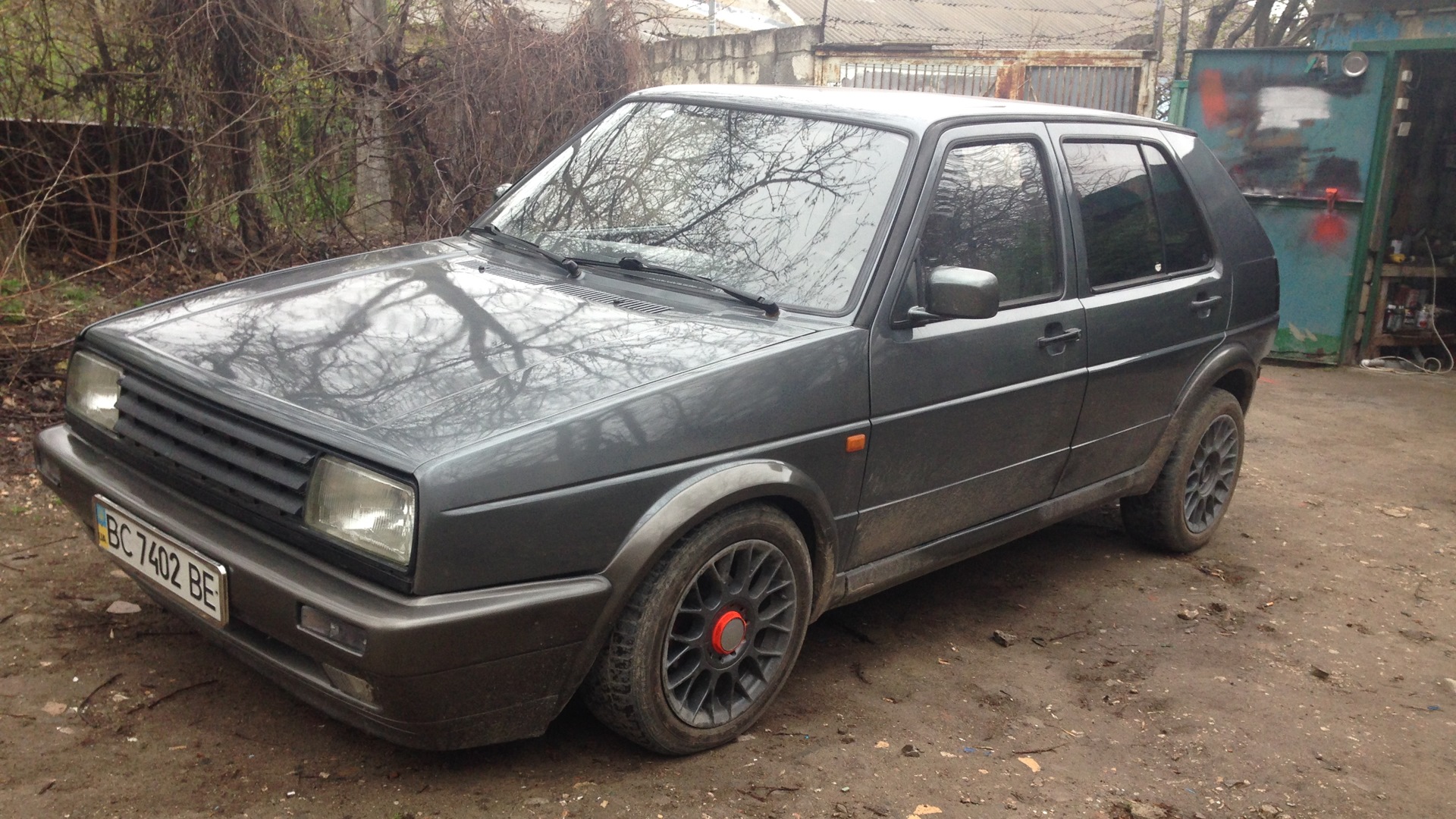 Volkswagen Golf Mk2 2.0 бензиновый 1988 | 2.0 л. Цвет:Серый Метал на DRIVE2