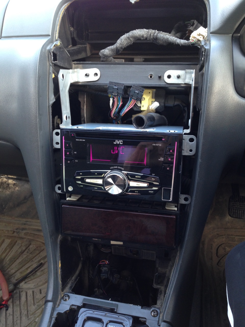 JVC kw R710 — Nissan Cefiro (A32), 2 л, 1996 года | автозвук | DRIVE2