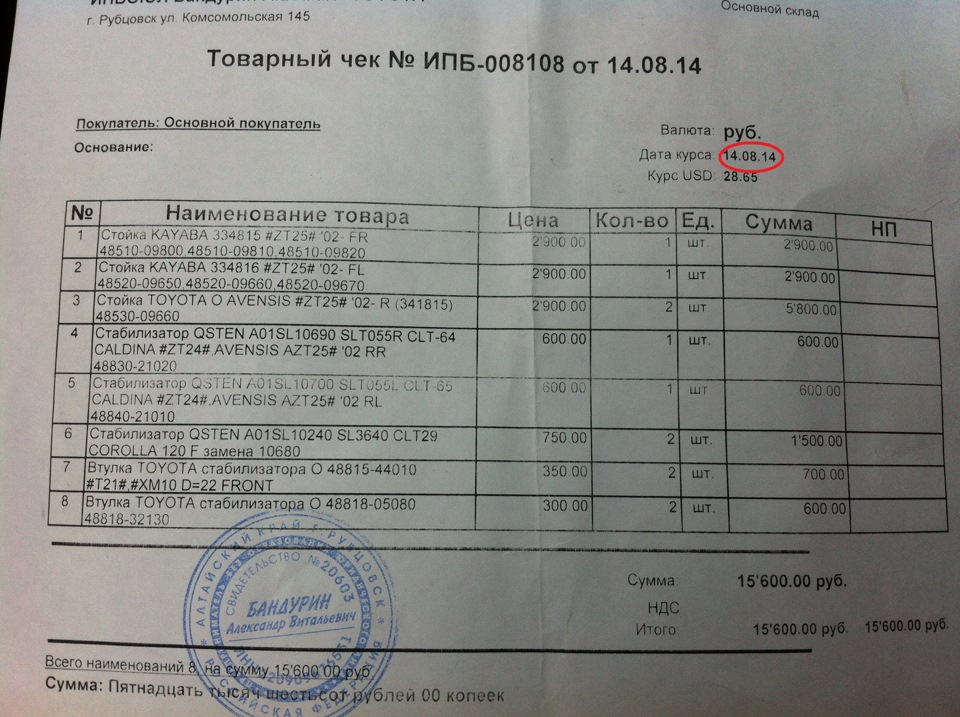 Небольшой ремонт после зимы — Toyota Avensis II, 2,4 л, 2004 года ...