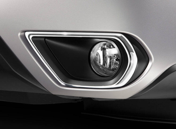 Forester XT 2013 (SJ). Оригинальные аксессуары. Часть 5. Бампер: декор ...