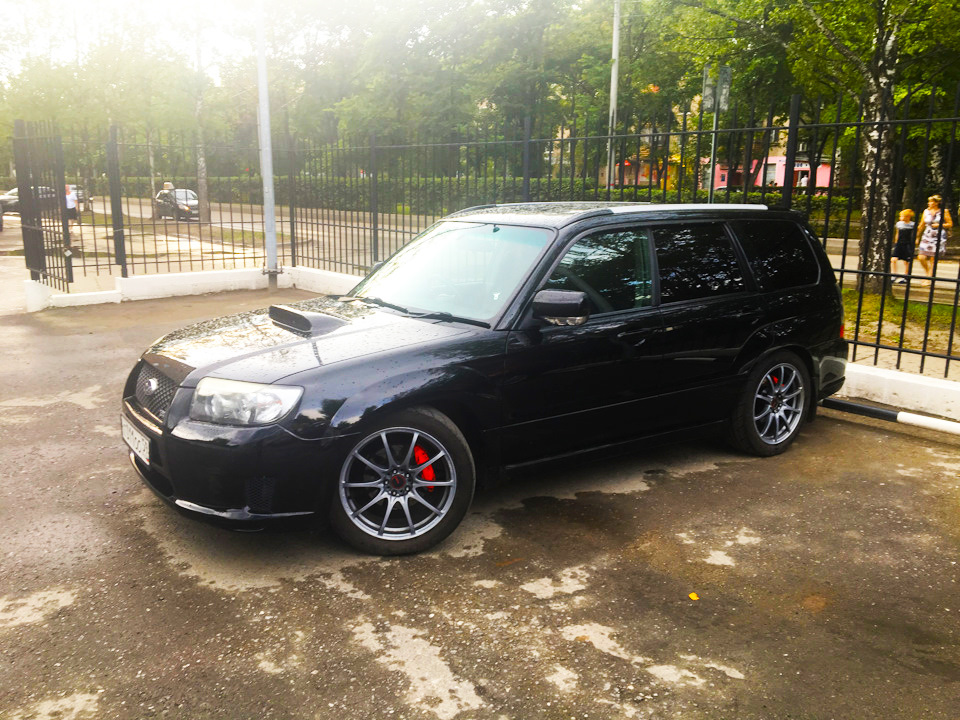 Лето 2016… почти stock look — Subaru Forester (SG), 2 л, 2007 года ...