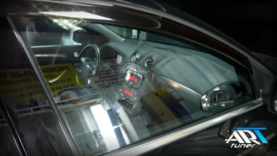 тонирование передних боковых стекол по ГОСТу пленкой New Vision DMT Premium 70% HP BL — Ford ...