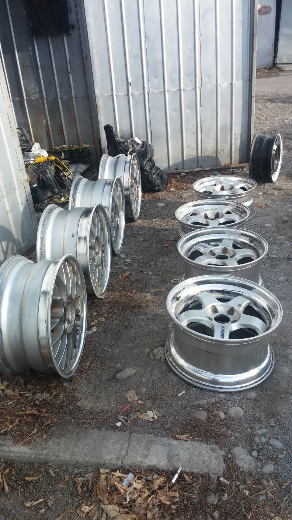 Новые Колеса Work & Enkei — Toyota Altezza, 4 л, 2001 года | колёсные ...