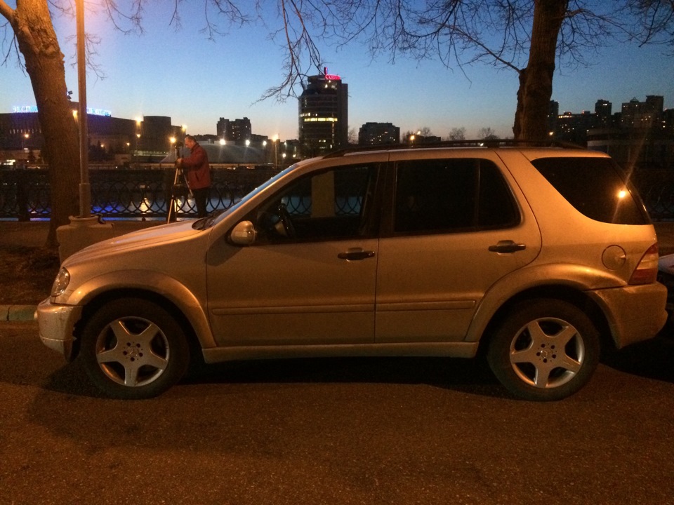 Ну вот и наступило лето… — Mercedes-Benz ML 55 AMG (W163), 5,5 л, 2002 ...