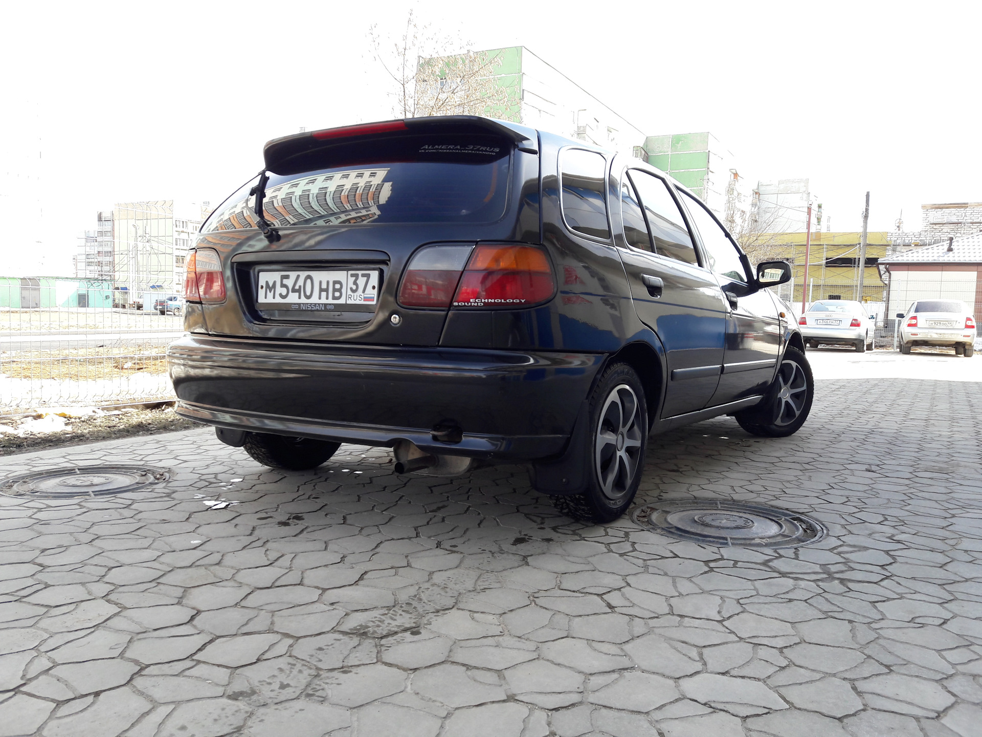 О том как прошла зима) — Nissan Almera I (N15), 1,4 л, 1996 года ...