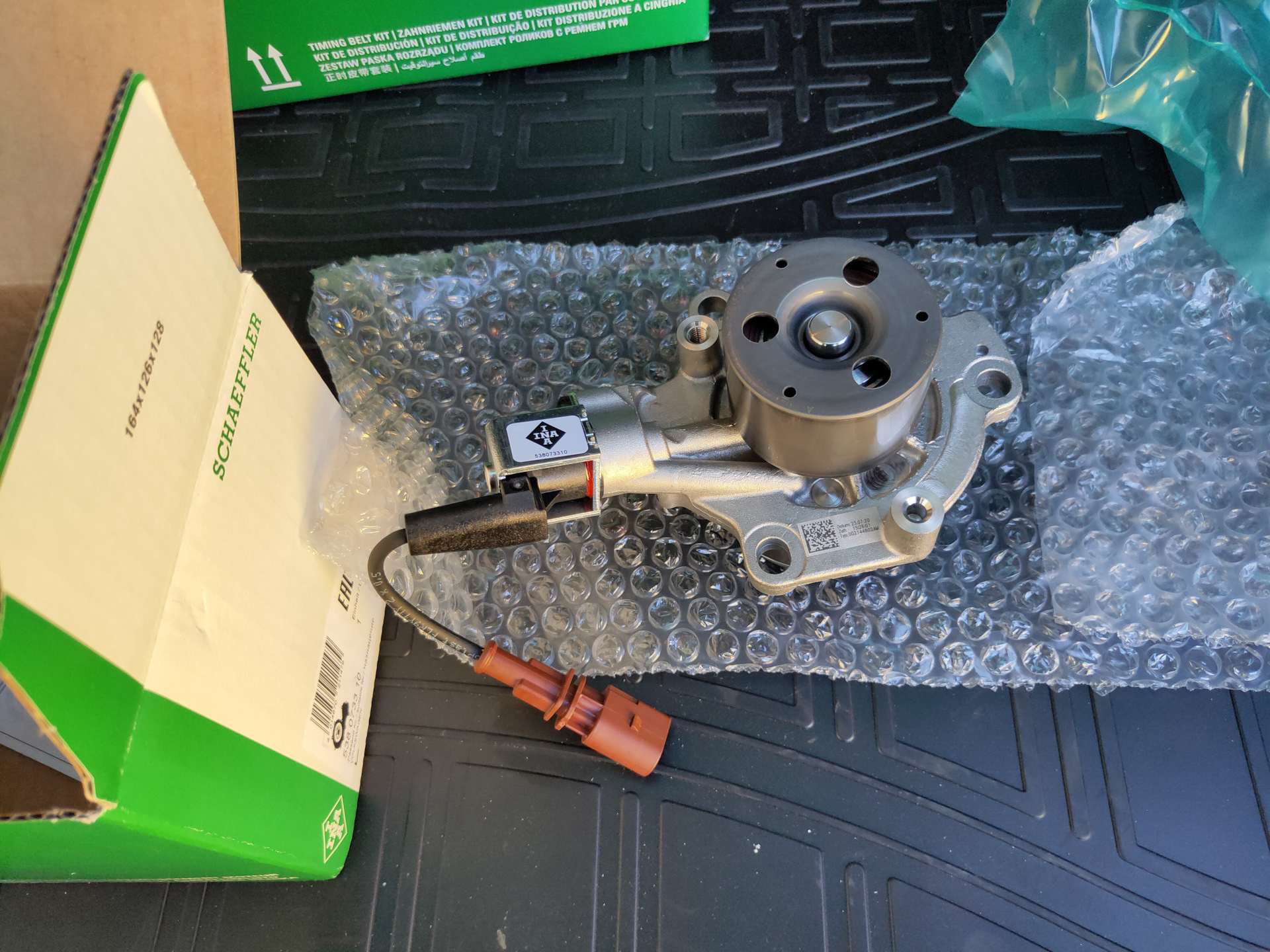 ГРМ, помпа, чистка впуска и незапланированное обслуживание турбины ...