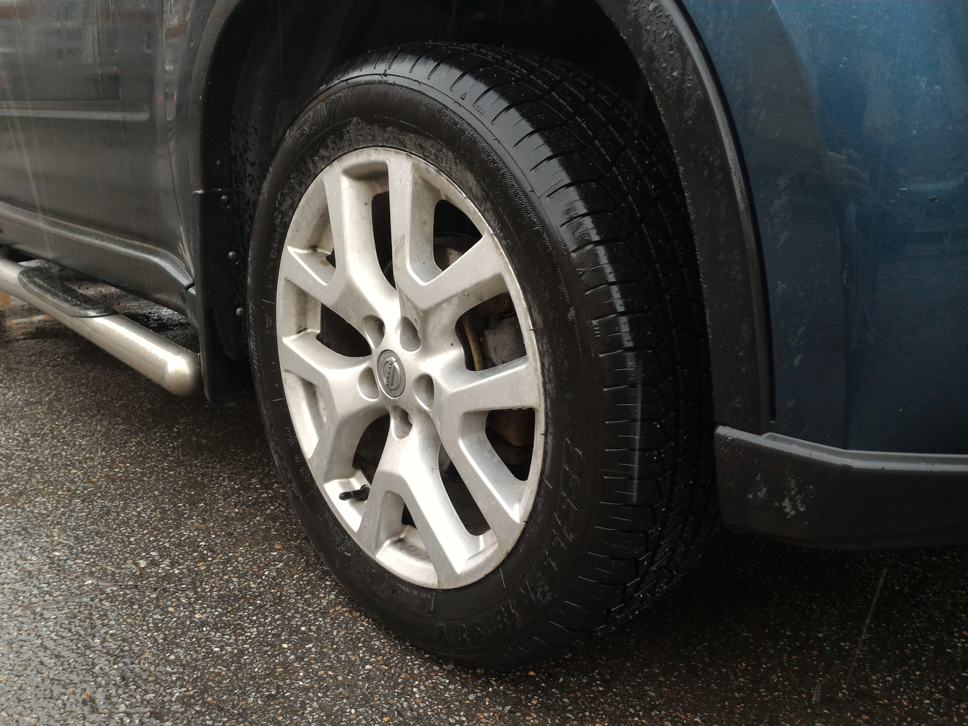 Tigar Suv Summer R18 225/55 — Купил, поставил, ощущения! — Nissan X ...