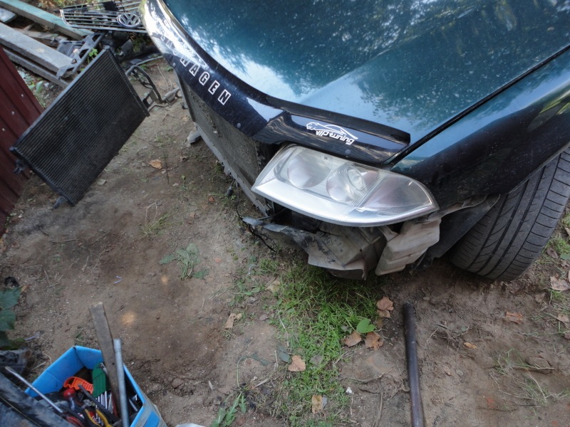 Грязный радиатор — Volkswagen Passat Variant (B5), 1,9 л, 2001 года ...