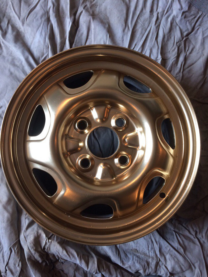 Покраска штампов — Nissan Moco I, 0,7 л, 2003 года | колёсные диски | DRIVE2