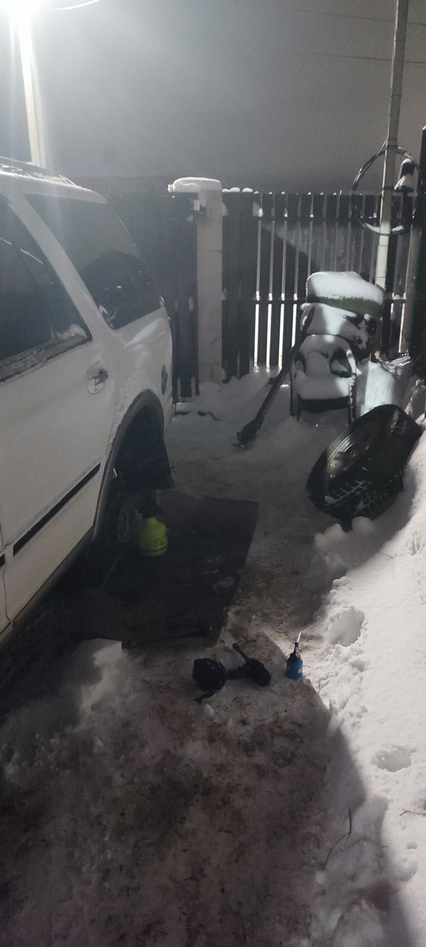 Замена китайской подушки пневмы. — Ford Expedition (1G), 5,4 л, 2000 ...