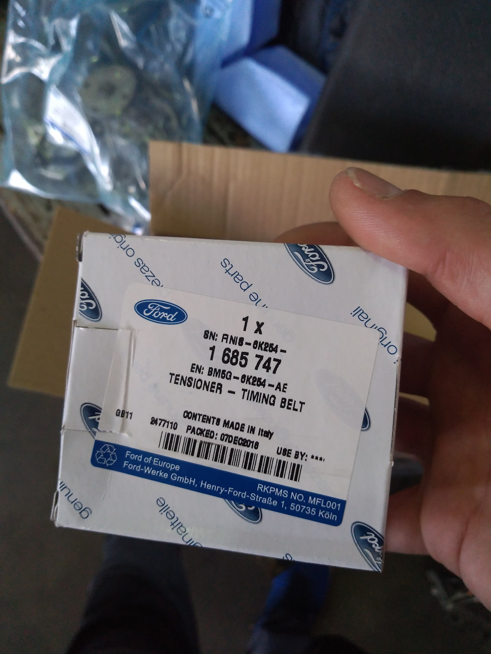 1685747 Ролик ремня ГРМ Ford | Запчасти на DRIVE2