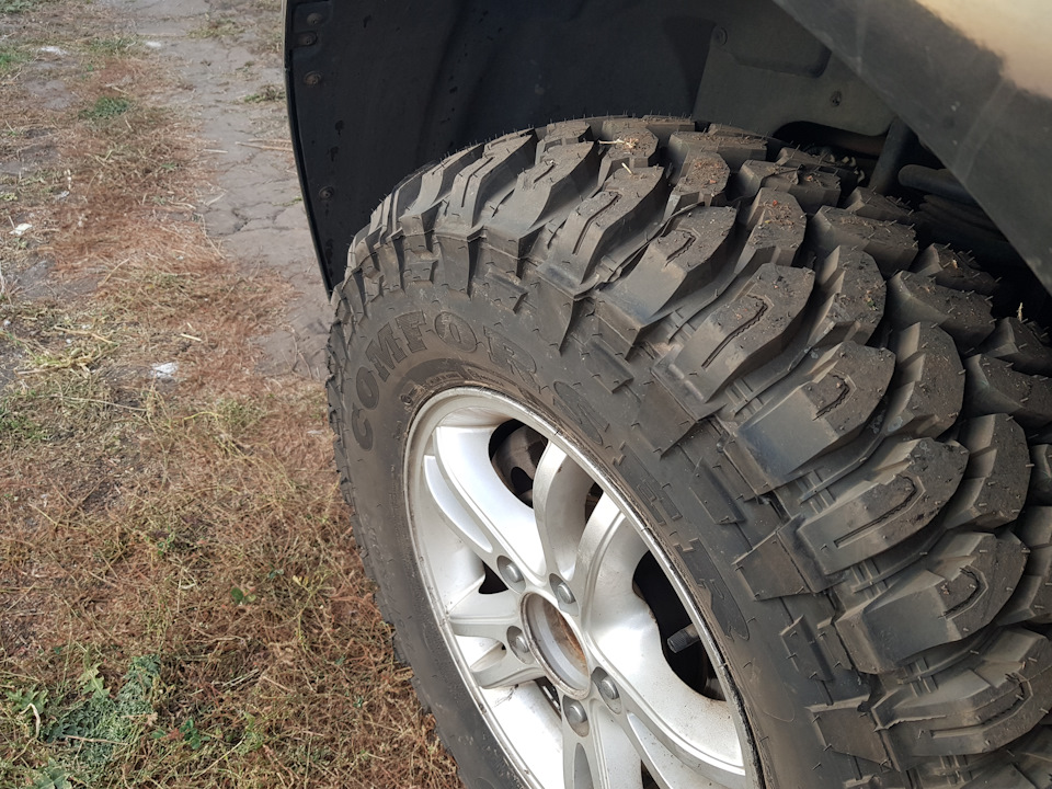 Comforser CF3000. R16/245/75 — SsangYong Actyon Sports (1G), 2 л, 2007 ...