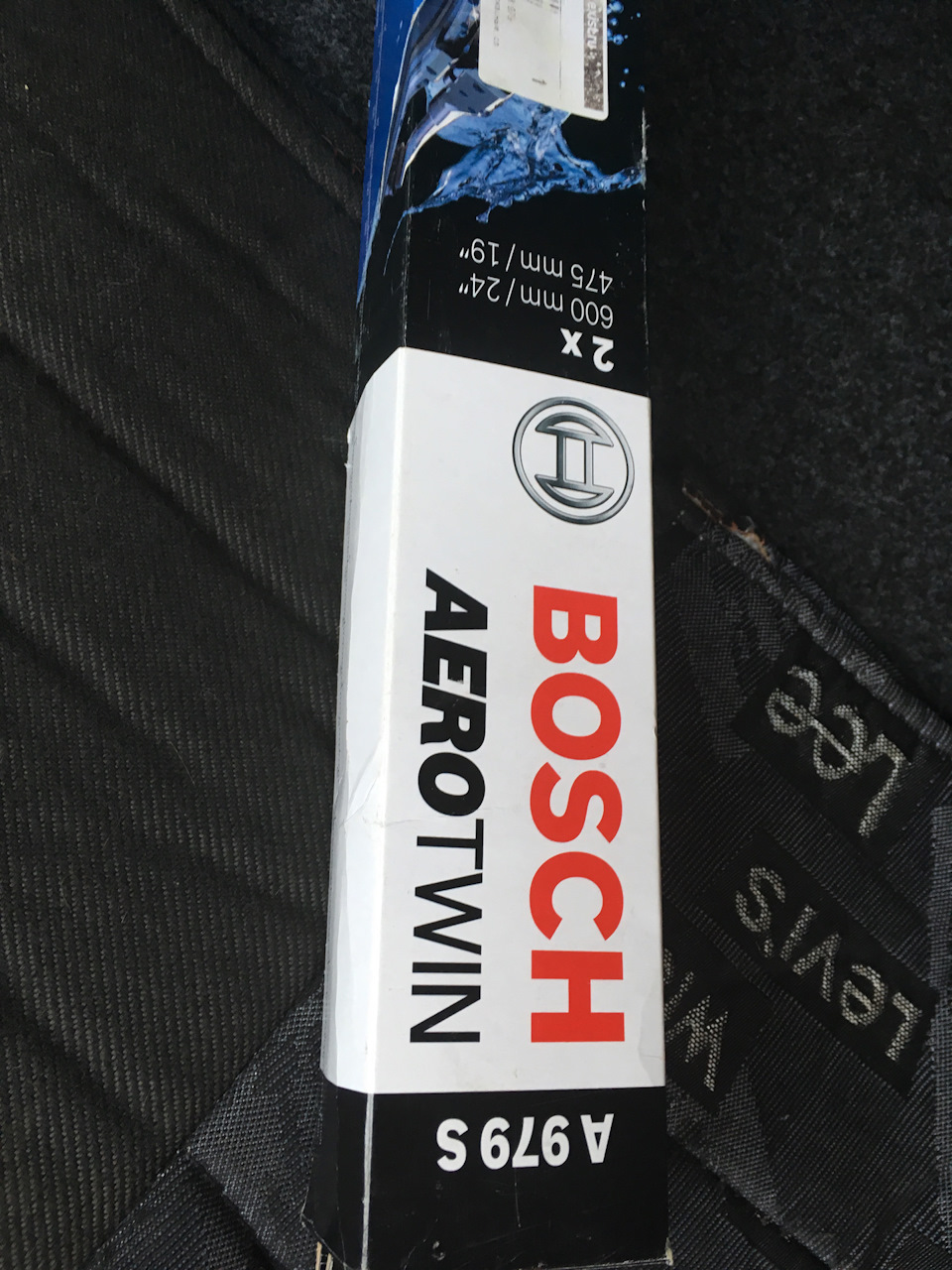 Щетки BOSCH AEROTWIN A979S — Volkswagen Passat B6, 2 л, 2007 года ...