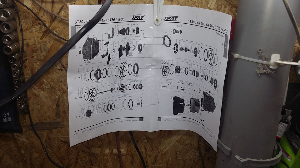 Ремонт АКПП 6Т40 — Chevrolet Epica, 2 л, 2012 года | своими руками | DRIVE2