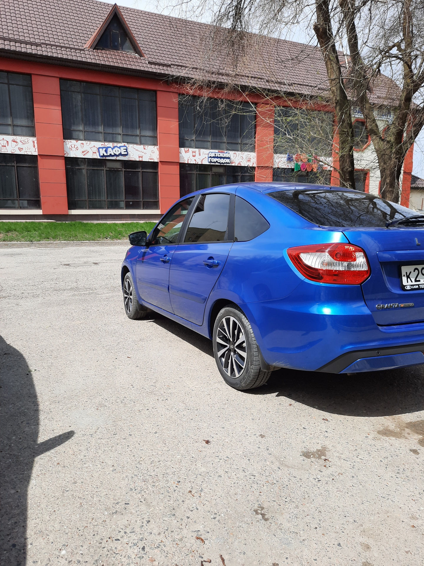 Задние пружины -30мм — Lada Гранта Лифтбек (2-е поколение), 1,6 л, 2020 ...