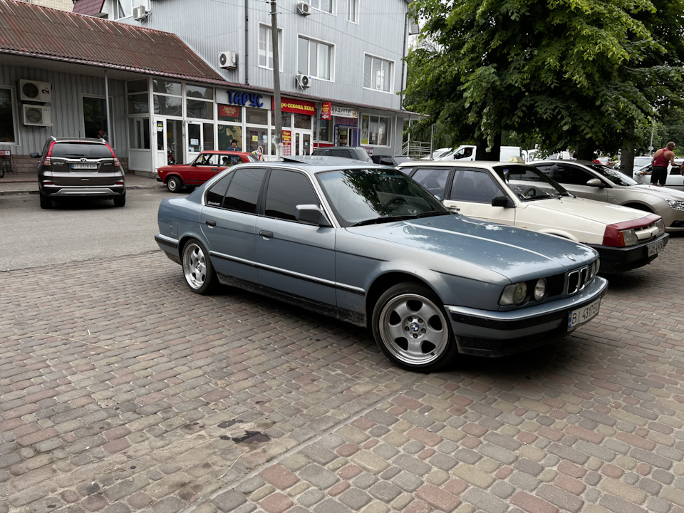 Решился на r17) — BMW 5 series (E34), 2,5 л, 1990 года | колёсные диски ...