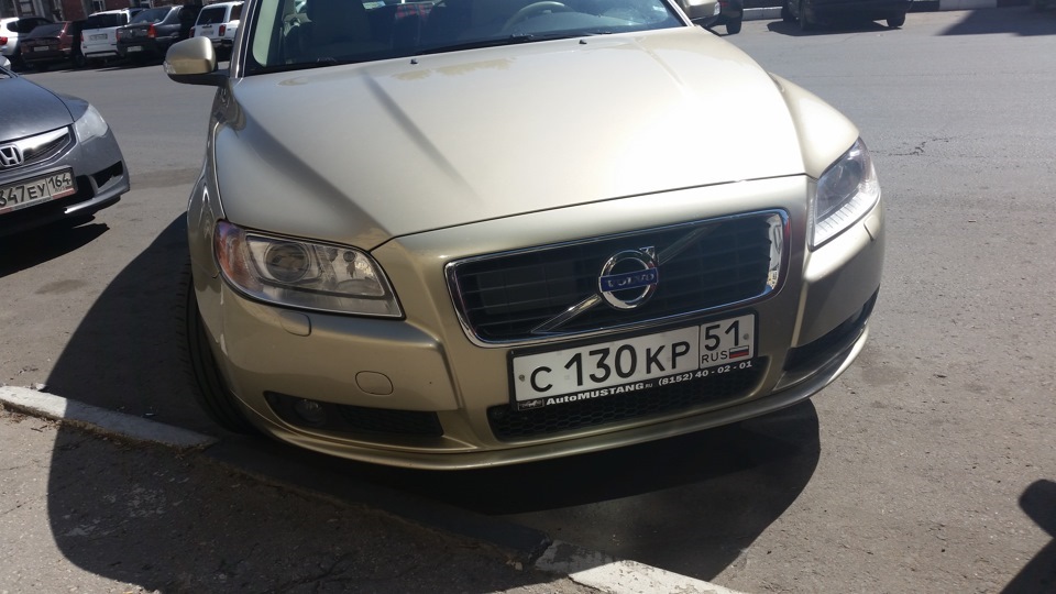 Замена решетки — Volvo S80 (2G), 2,4 л, 2008 года | стайлинг | DRIVE2