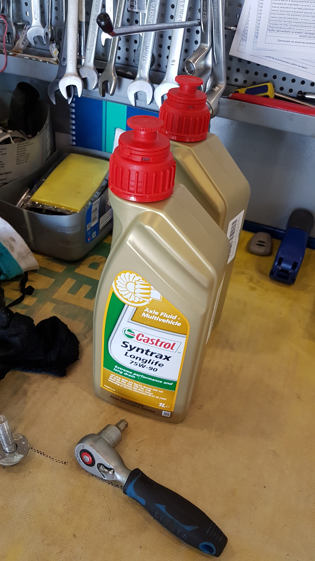 сменил масло в обоих мостах — Dodge Ram, 2 л, 2013 года | плановое ТО ...