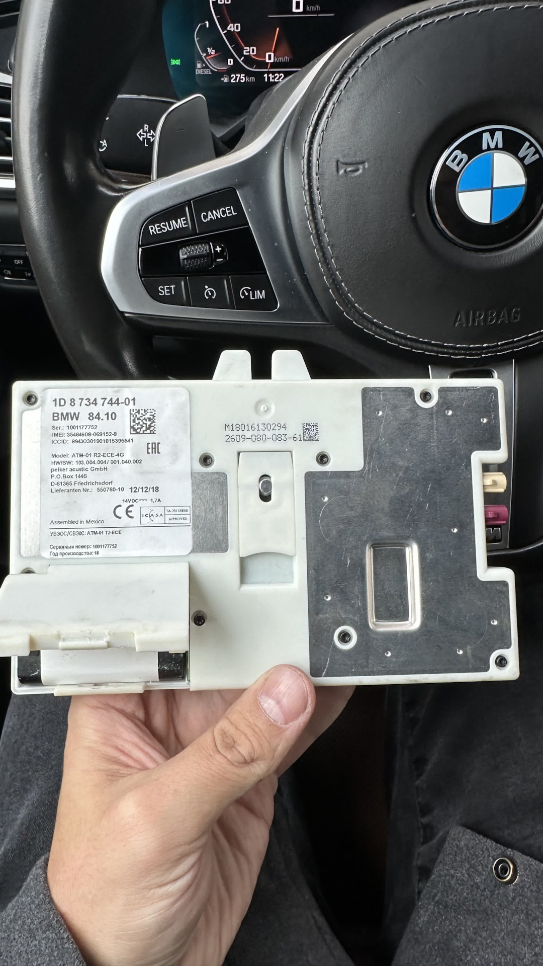 Ремонт блока телематики — BMW X5 (G05), 3 л, 2019 года | своими руками ...