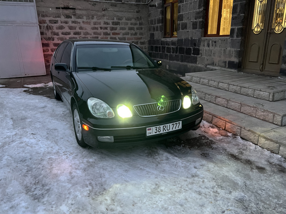 Пересвет салона Lexus GS300 — Lexus GS (JZS160), 3 л, 2001 года ...